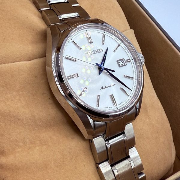 Seiko Presage - White Dial Men's Dress Watch Model SARX033 - Box ...