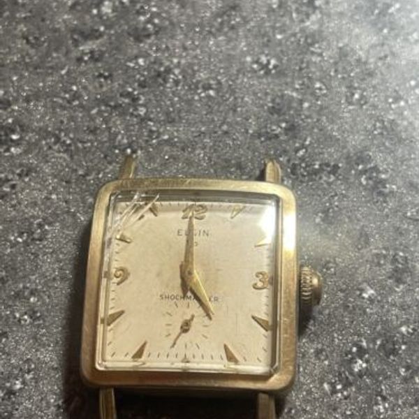 Vintage Elgin tank menâ s watch | WatchCharts Marketplace