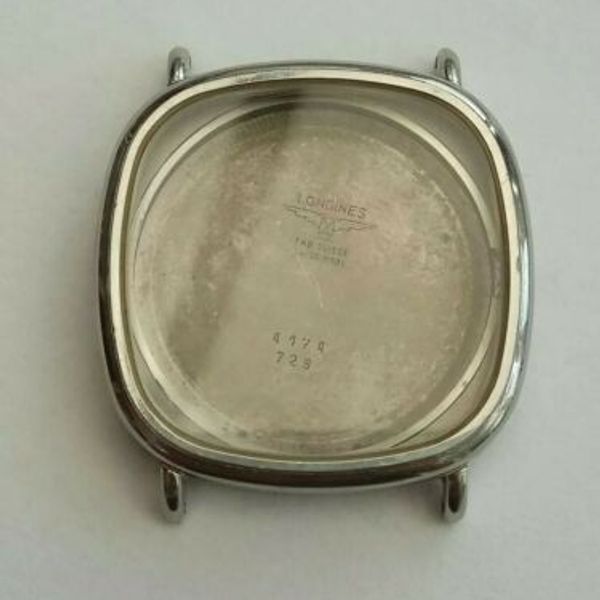 Vintage Longines Watch Case / crystal fab suisse 4174 729 parts spares ...