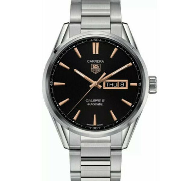 Tag Heuer Men's WAR201C.BA0723 'Carrera' Automatic Stainless Steel Watch | WatchCharts