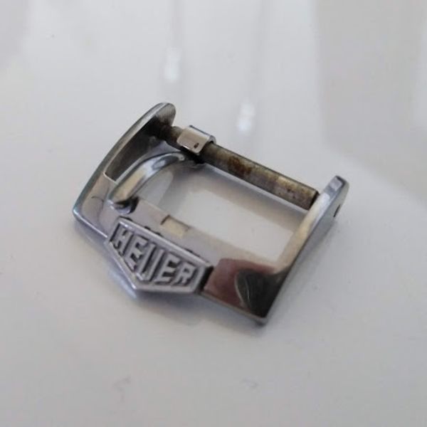 SOLD HEUER Sunn Buckle | WatchCharts Marketplace