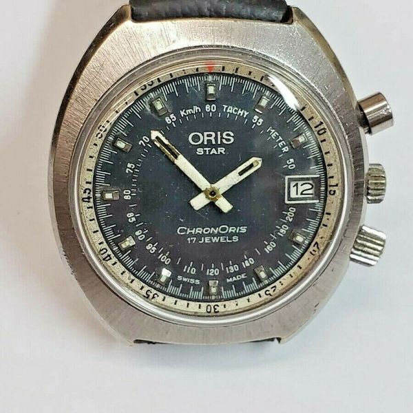 Oris Star ChronOris Chronograph Cal 725 1970's Vintage Rare | WatchCharts