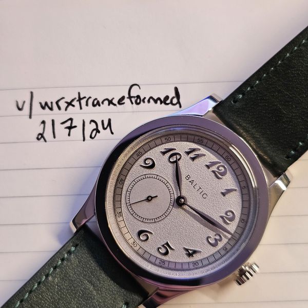 [WTS] Baltic MR01 Silver Dial (Cheap, please read) | WatchCharts ...