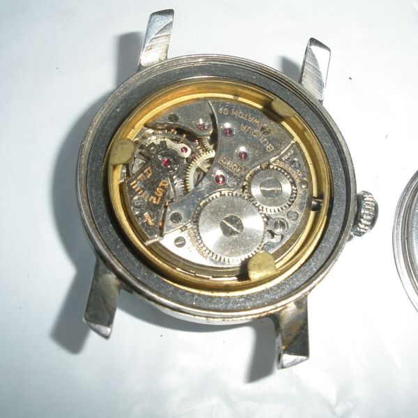 Vintage Bulova Waterproof Watch 17 Jewel 10BC MOVEMENT | WatchCharts ...