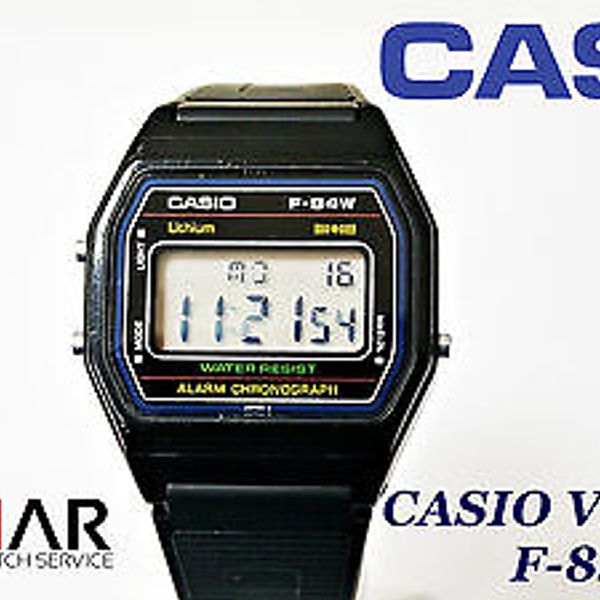 Vintage Casio f-84w qw.587 japan year 1985. | WatchCharts