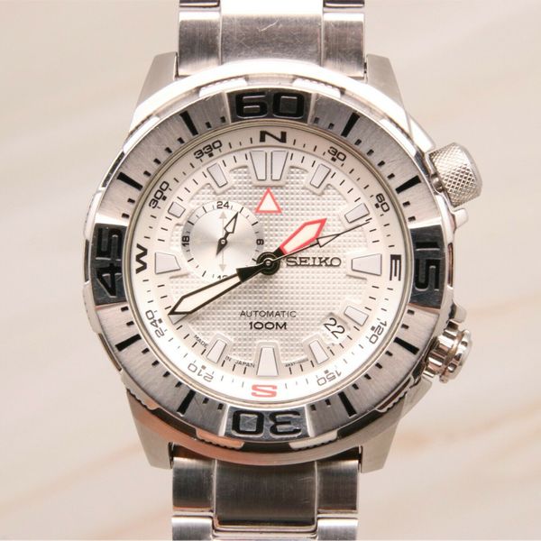 Seiko SSA047J1 4R37-00F0 Men's Professional Compass Automatic Diver ...