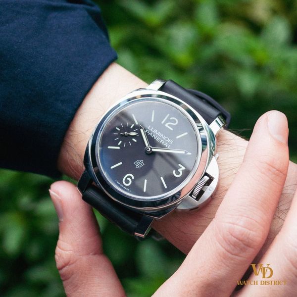 April 2024 Full Set 44mm Panerai Luminor Logo PAM01084 Black Dial ...
