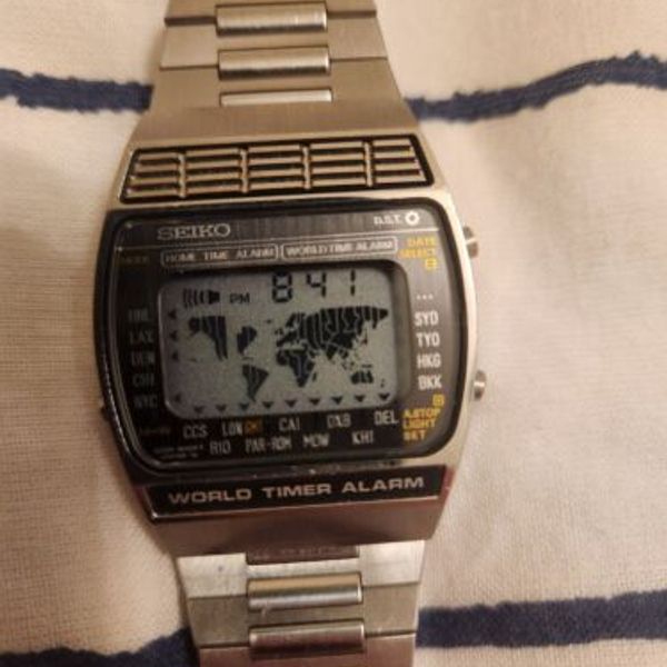 Seiko A239-5020 vintage world time watch from 1979 | WatchCharts ...
