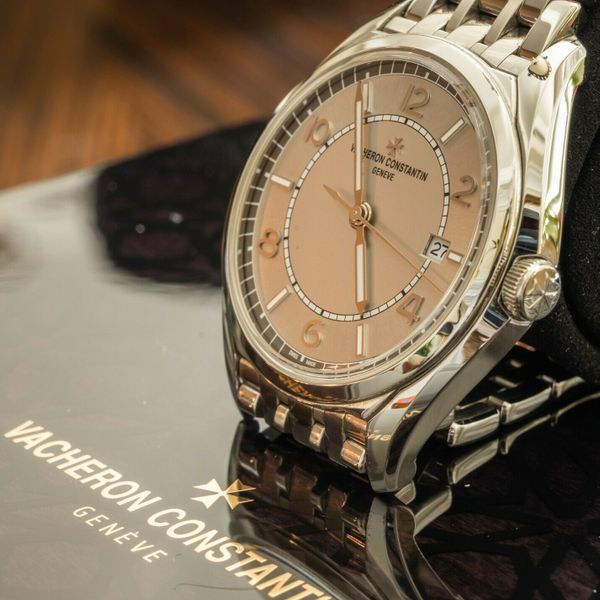 VACHERON CONSTANTIN SS 40mm FiftySix 4600E with Metal Bracelet and ...