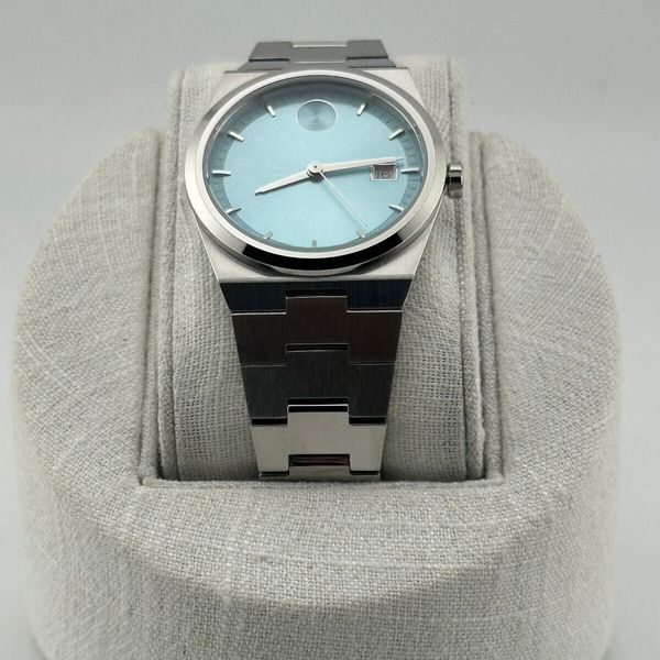 Movado Bold Quest 3601186 Ice Blue Dial Watch Brand New In Box ...