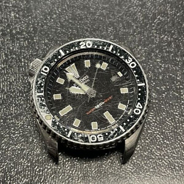 PROJECT TO FIX SEIKO 7002 SS HEAD DATE AUTOMATIC WATCH - Untested ...