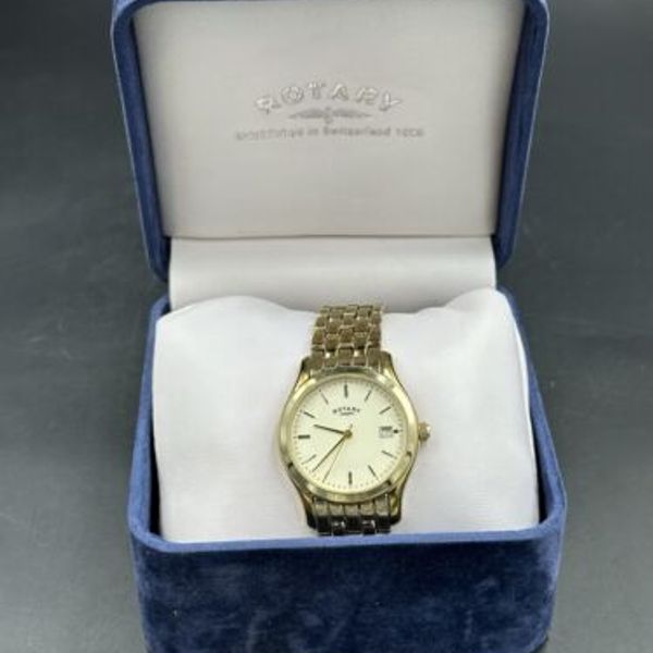 A Rotary Gents Watch With Original Box And Papers | WatchCharts Marketplace