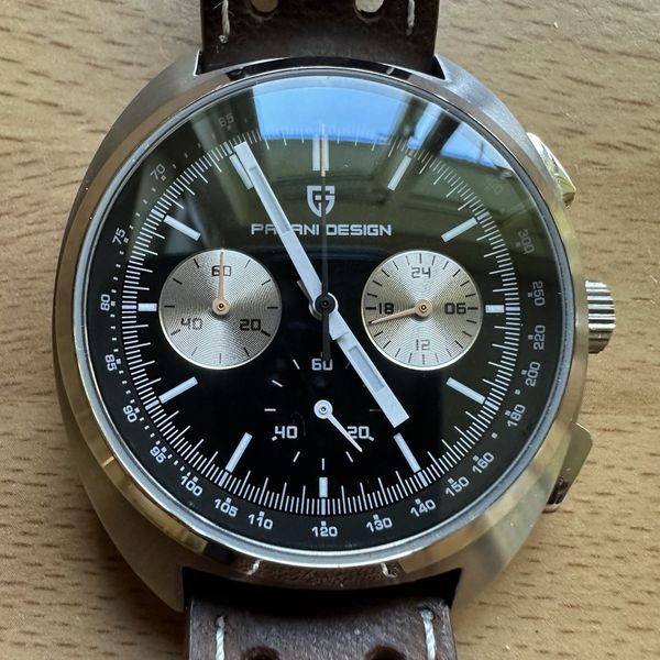 Pagani Design PD-1782 Meca Quartz Chronograph Stainless Steel ...