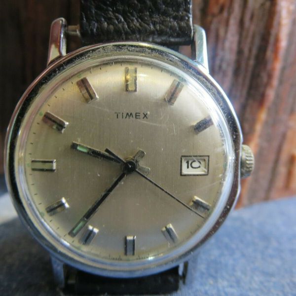 Vintage Timex Datejust Mens Automatic Watch 16570 - 02577 Repair RP3 ...