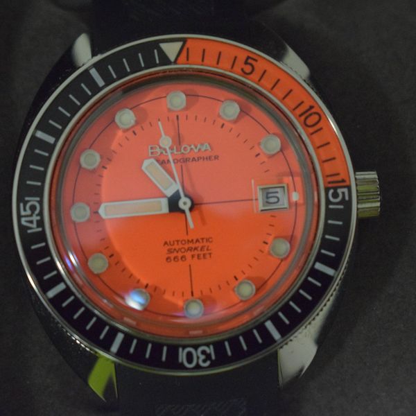 **Bulova**ORANGE Devil Diver ReIssue**96B350 | WatchCharts Marketplace