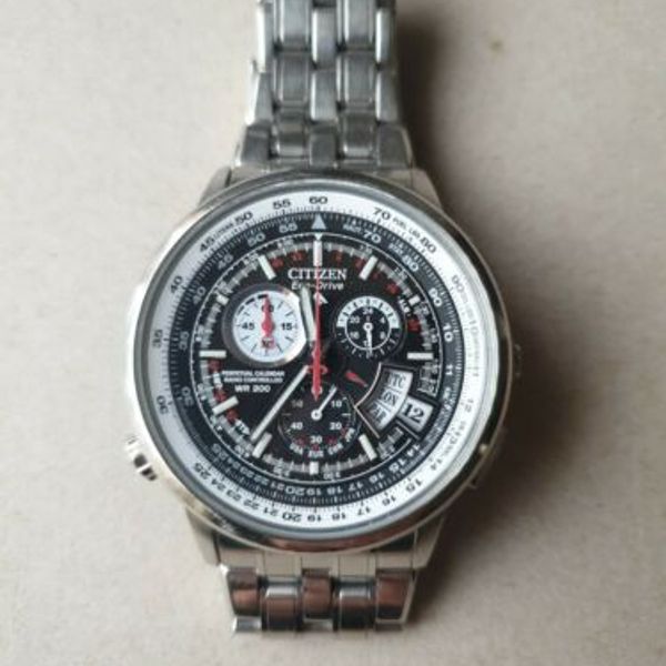 Citizen Men’s Eco Drive Radio Controlled Watch BY0000-56E please read ...