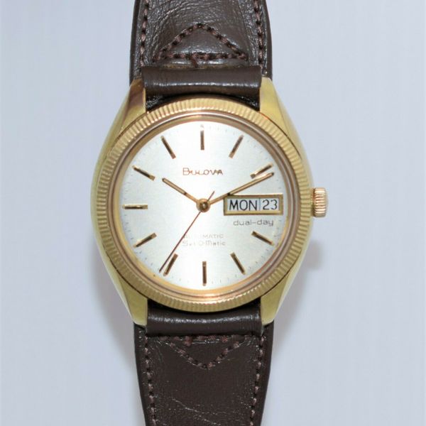 BULOVA Set-O-Matic Dual-Day Automatic 17J 1353.10 PUW-1663S N7 1977 ...