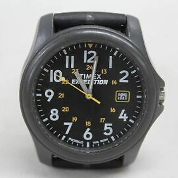 TIMEX Expedition 2011 Mens Wristwatch T42571 Analogue Quartz Nylon Band WR50M | WatchCharts ...