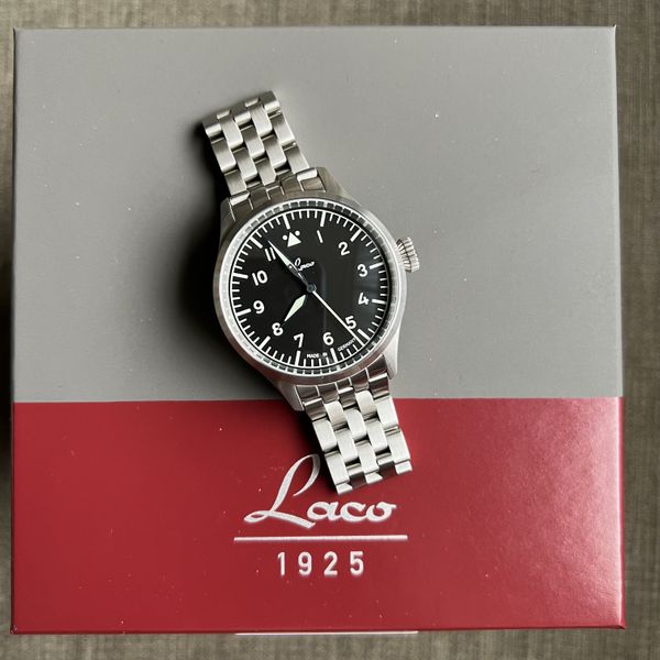 [$1,150 USD] FS: Laco Stuttgart Flieger Pro 37mm on Bracelet - Upgraded ...