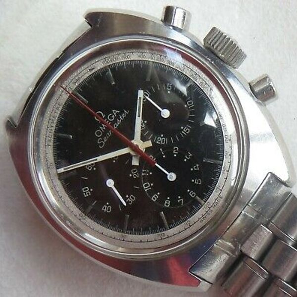 Omega Seamaster Chronograph cal. 321 mens wristwatch steel case ...