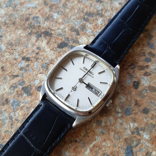 Vintage Seiko Grand Quartz 4843 5011 December 1976 JDM Kanji ...