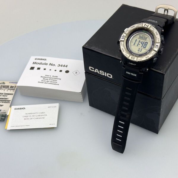 CASIO PRO TREK TRIPLE SENSOR SOLAR PRW3500 | WatchCharts Marketplace