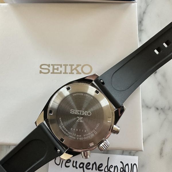 [WTS] Seiko Speedtimer SSC813 Panda Chronograph with Nick Mankey ...