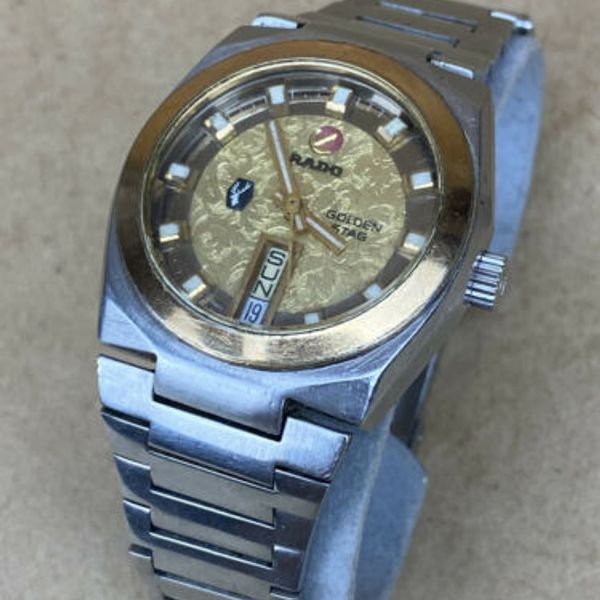 Rado Golden Stag Vintage Mens Wristwatch - NOT RUNNING - AS IS ...