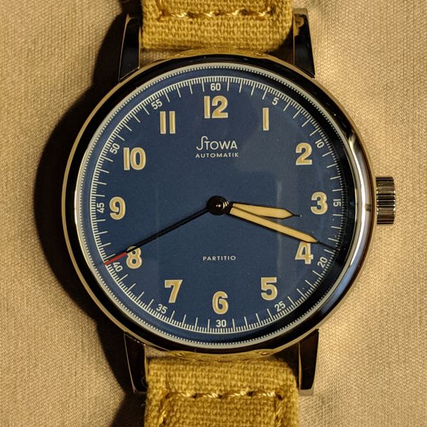 FS: Stowa Partitio Blau LE | WatchCharts Marketplace