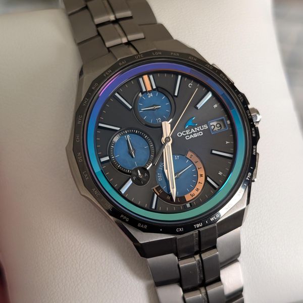 [WTS] Casio Oceanus Manta 15th Anniversary Limited Edition OCW-S5000C ...