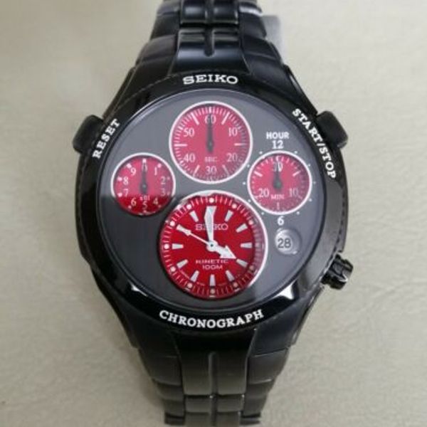 Seiko Sportura Fifa 2002 World Cup Korea / Japan Titanium Kinetic Ltd ...
