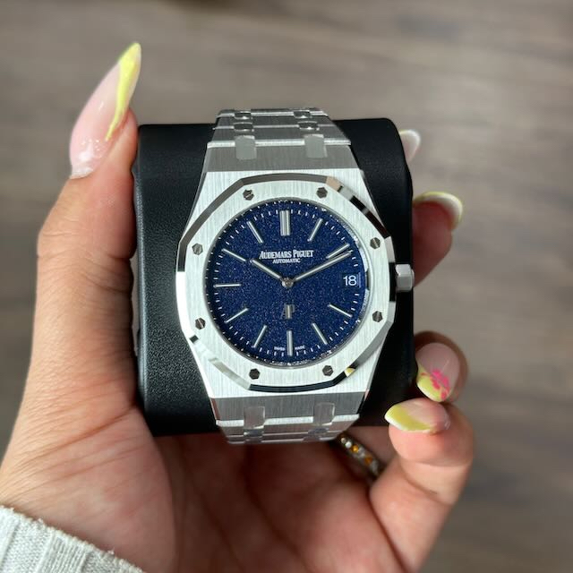 2024 Audemars Piguet Royal Oak “Jumbo” Extra-Thin White Gold 16202BC ...