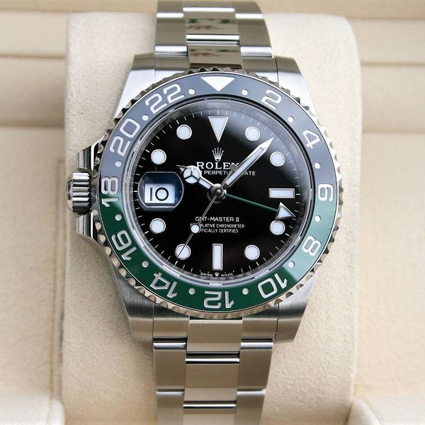 FS: Rolex 126720VTNR GMT MASTER II-LEFT HANDED SPRITE NIB | WatchCharts