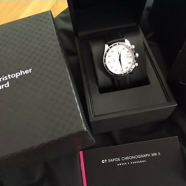 Swiss-made Christopher Ward C7 Rapide Chronograph MK II Quartz ...