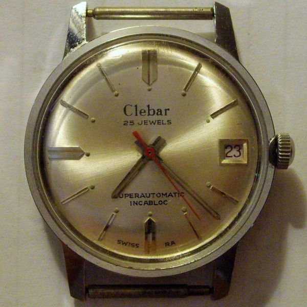 CLEBAR 25 Jewels Superautomatic Vintage Self Winding | WatchCharts ...