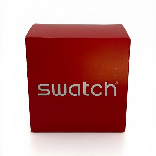 NEW LIMITED EDITION Swatch Irony SKYBOND Chronograph Striped Nylon Blue ...