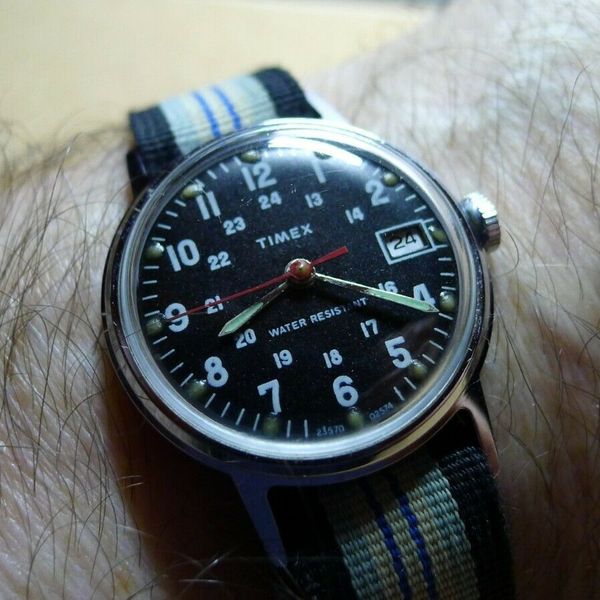 MILITARY TIMEX GREAT BRITAIN 1974,SUPERB WORKING ORDER and CONDITION ...