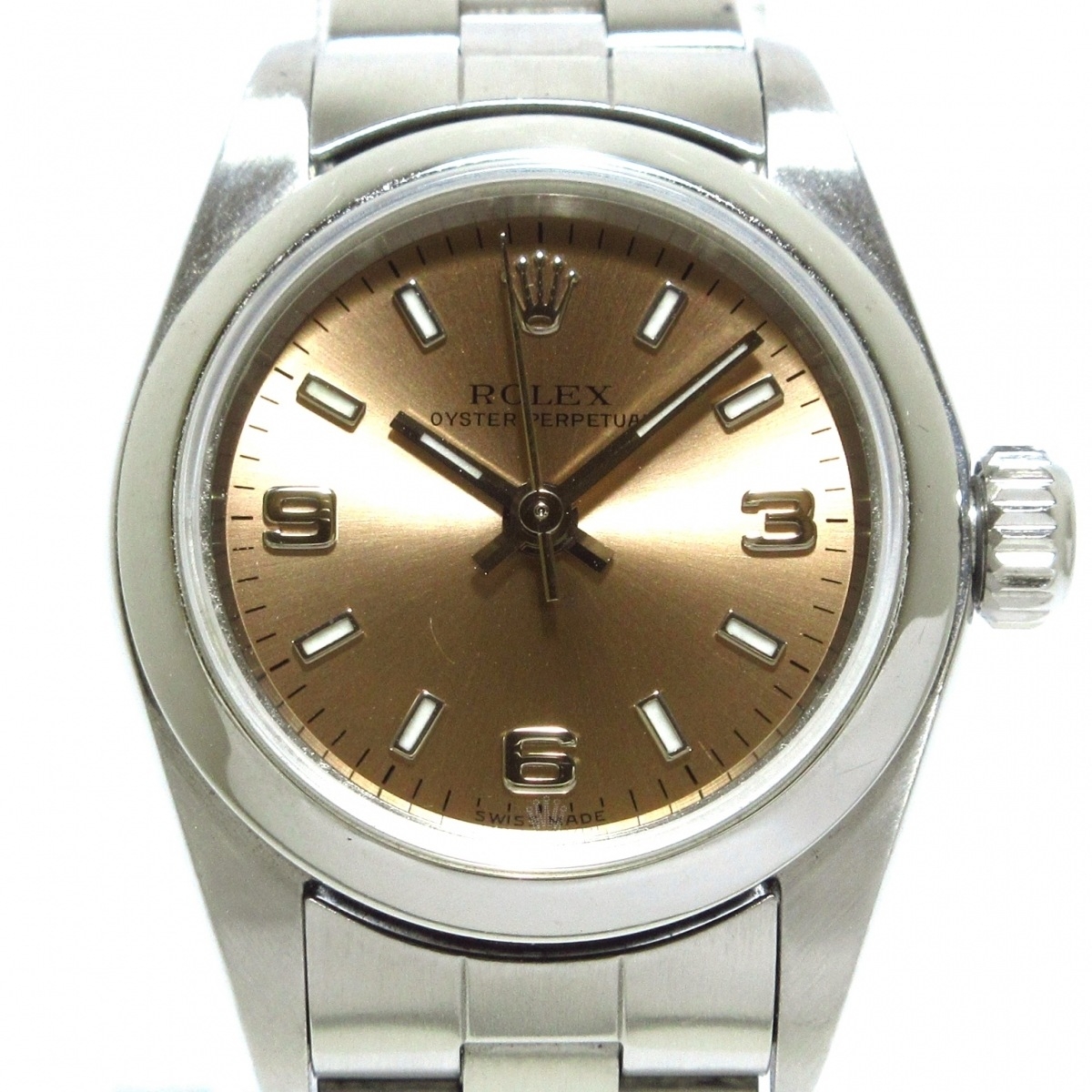 [New] [Used] ROLEX Oyster Perpetual Wrist Watch SS / 11 frames + 2 ...