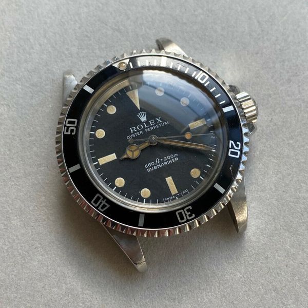 1960's Vintage Rolex Submariner ref.5513 Feet First | WatchCharts