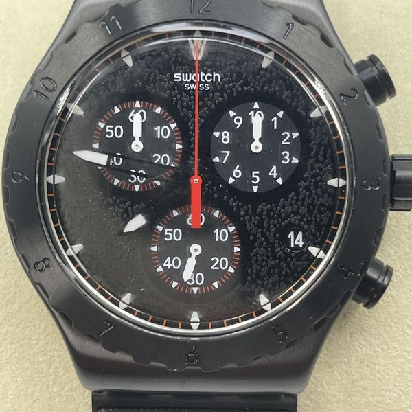 Swatch Men's By The Bonfire Watch Dark Grey / Khaki | WatchCharts ...