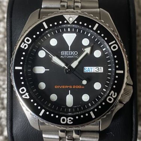 Seiko Men's SKX007K Automatic Watch - Excellent Condition | WatchCharts ...