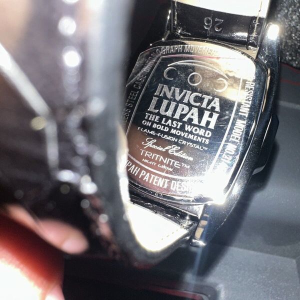MEN'S INVICTA LUPAH WRIST WATCH, CHRONOGRAPH, MOON PHASE,MODEL# 21461 ...