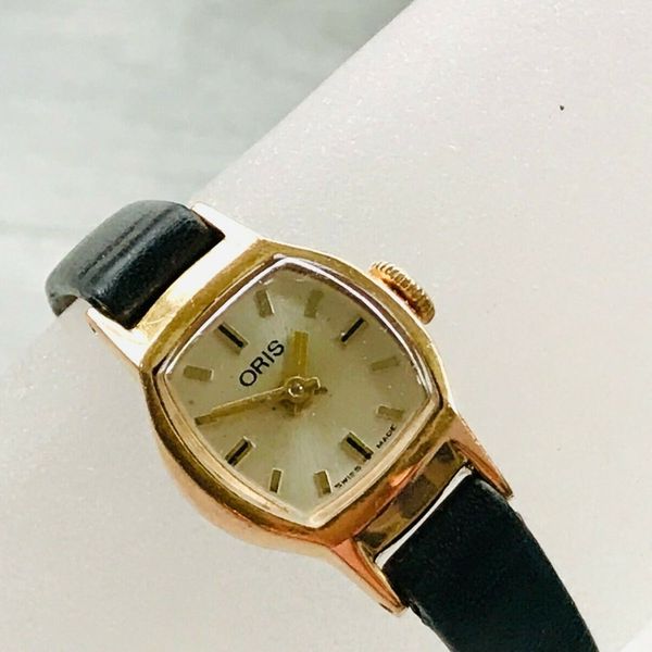 Vintage Oris Watch Company Gold Plated Mechanical Ladies Watch 1960s ...