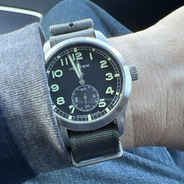 [WTS] Vertex M100 - Rubber strap with deployant clasp - leather strap ...