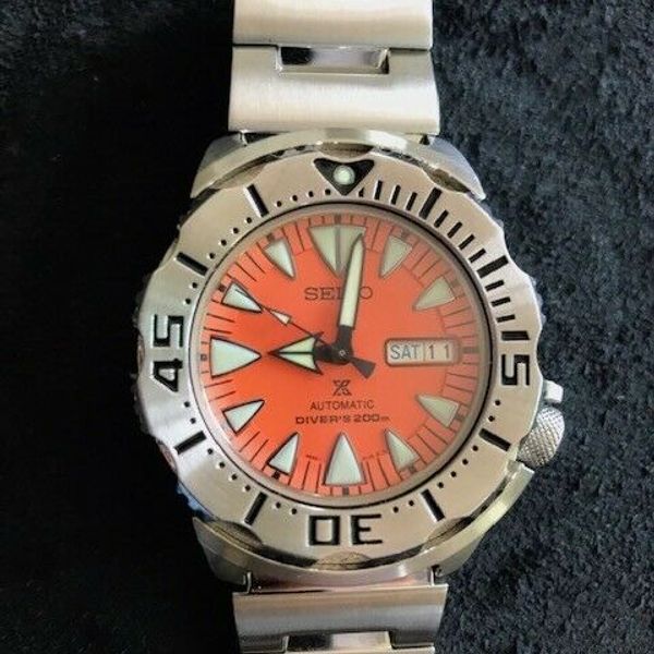 SEIKO Orange Monster Gen 2 (SRP309): Near Mint | WatchCharts Marketplace