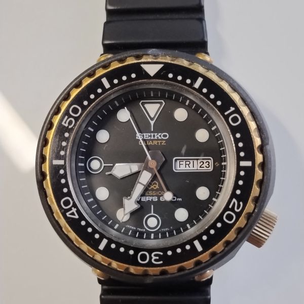 7549-7009 1981 Vintage Seiko Golden Tuna 600m Good Condition | WatchCharts Marketplace