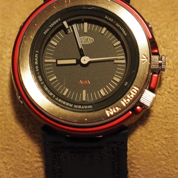 Seiko Alba Orvitax for sale: 2 Models: Orvitax 15501 (V701-2K40 ...