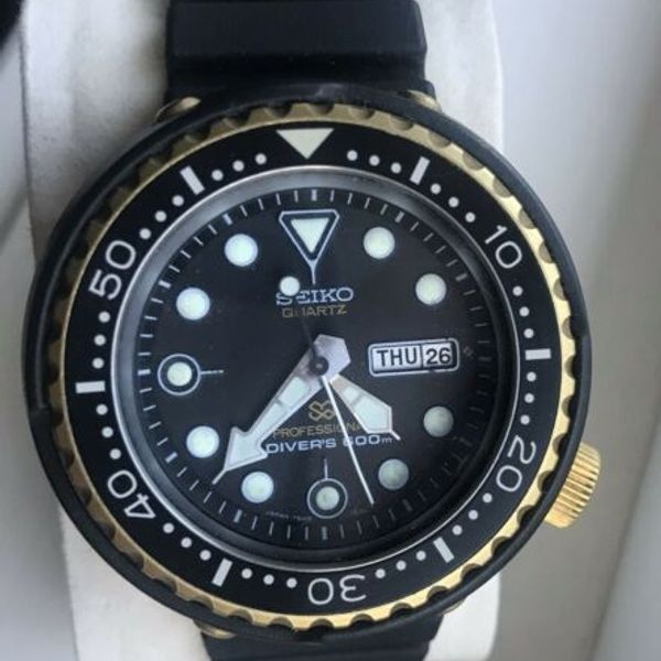 Seiko 7549 7009 Golden Tuna With Original Band. | WatchCharts Marketplace
