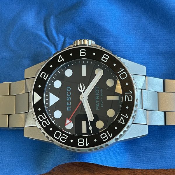 RESCO UDT - Patriot GMT Automatic Minty Full Kit Extras | WatchCharts ...