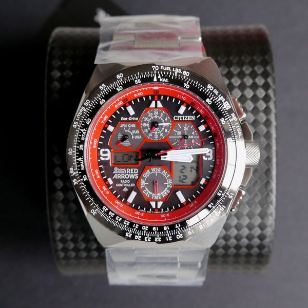 CITIZEN Red Arrows Limited Edition Skyhawk A.T Eco-Drive 46mm Watch ...